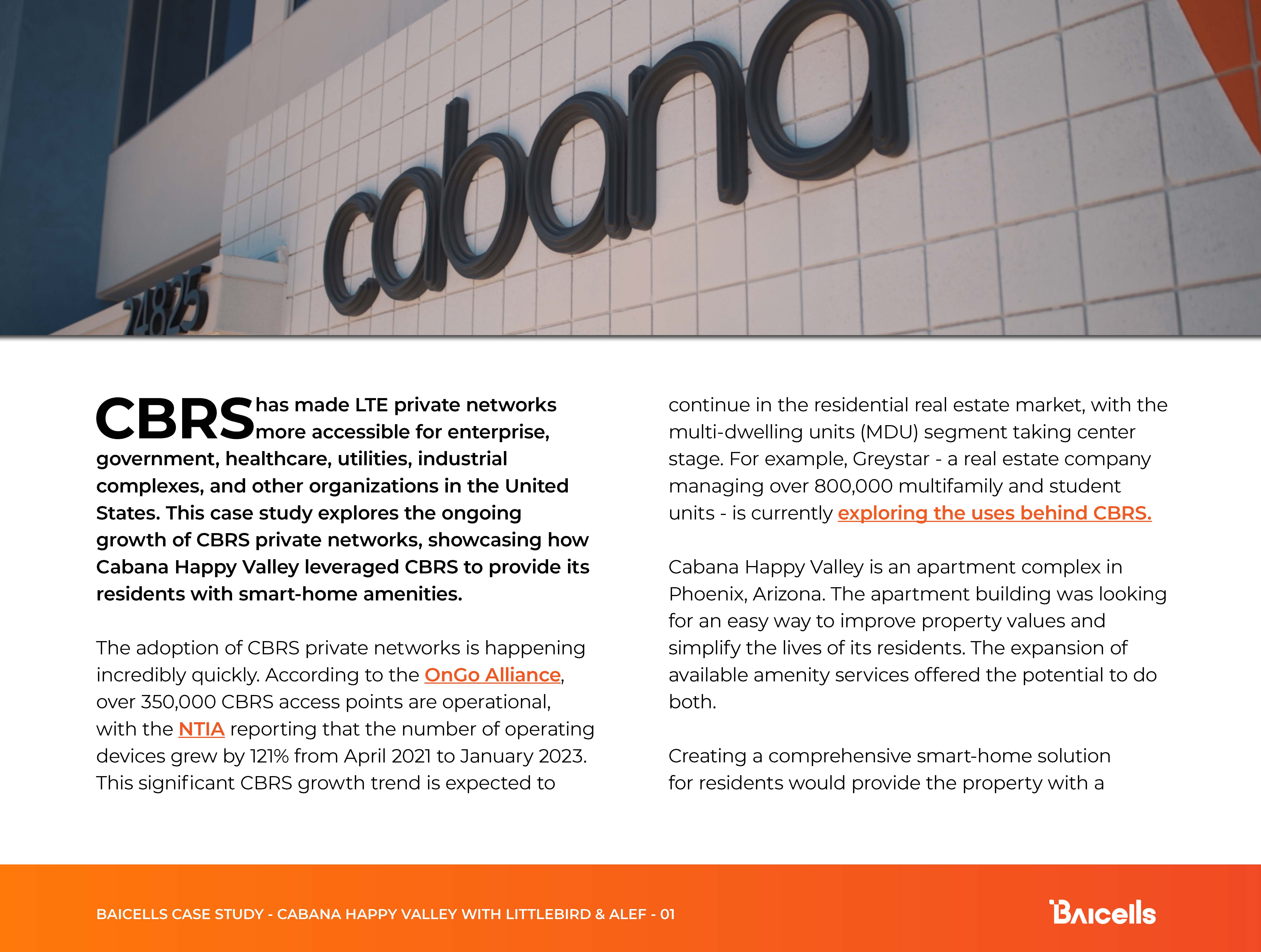 How CBRS has made LTE private networks more accessible for Enterprise with Baicells