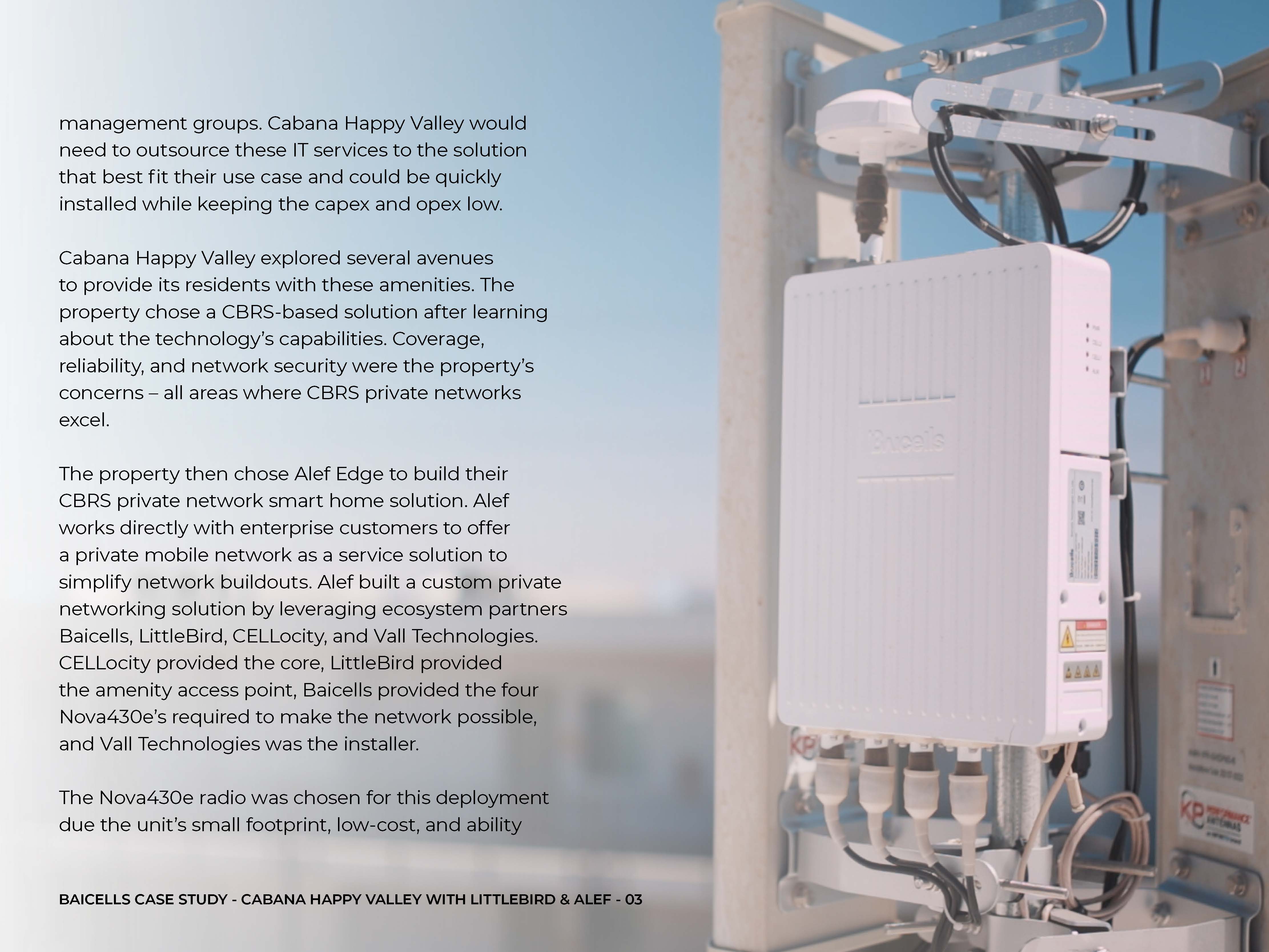 How CBRS has made LTE private networks more accessible for Enterprise with Baicells