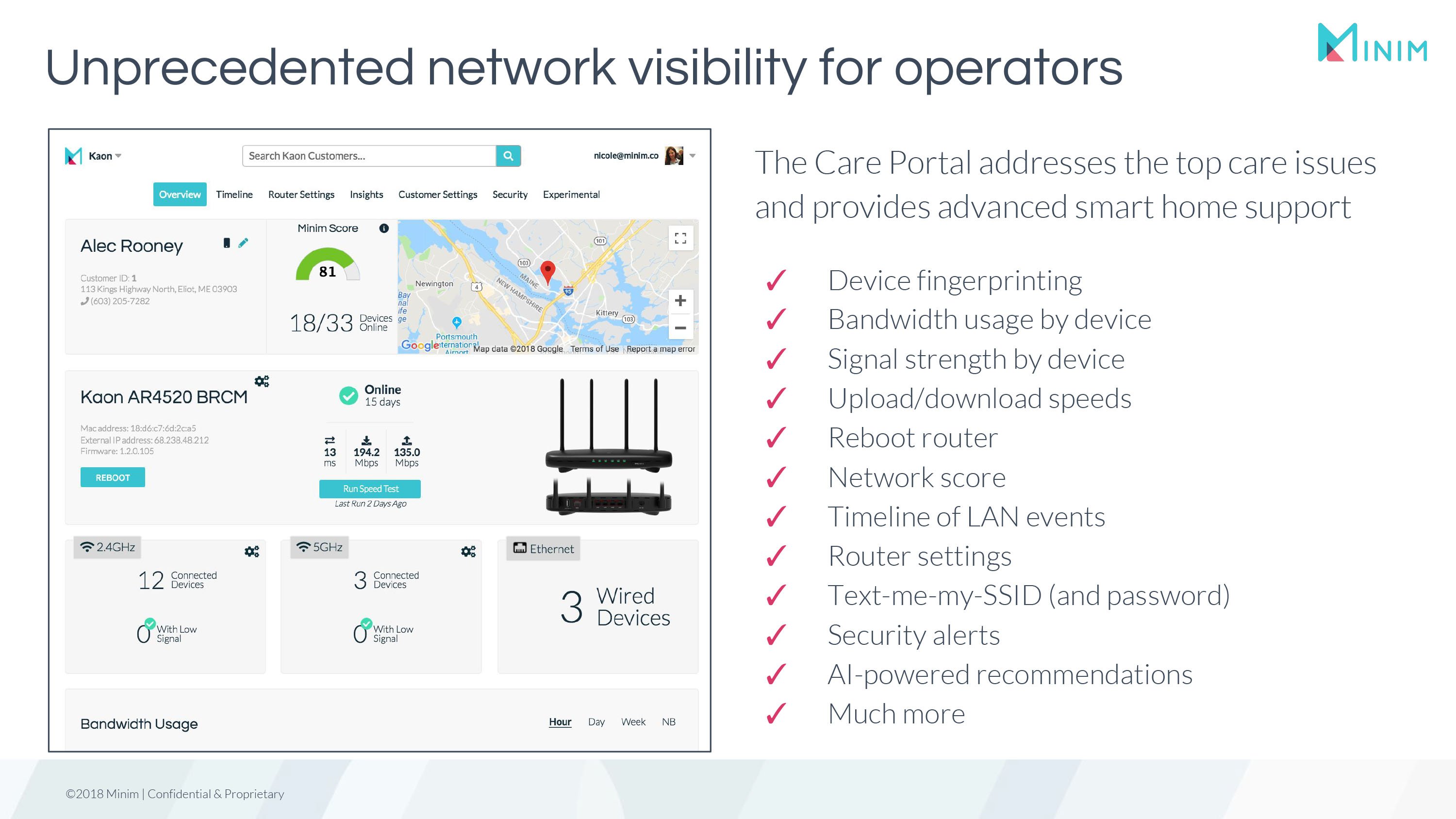 Introducing Minim - Improved Remote Customer Service for ISPs