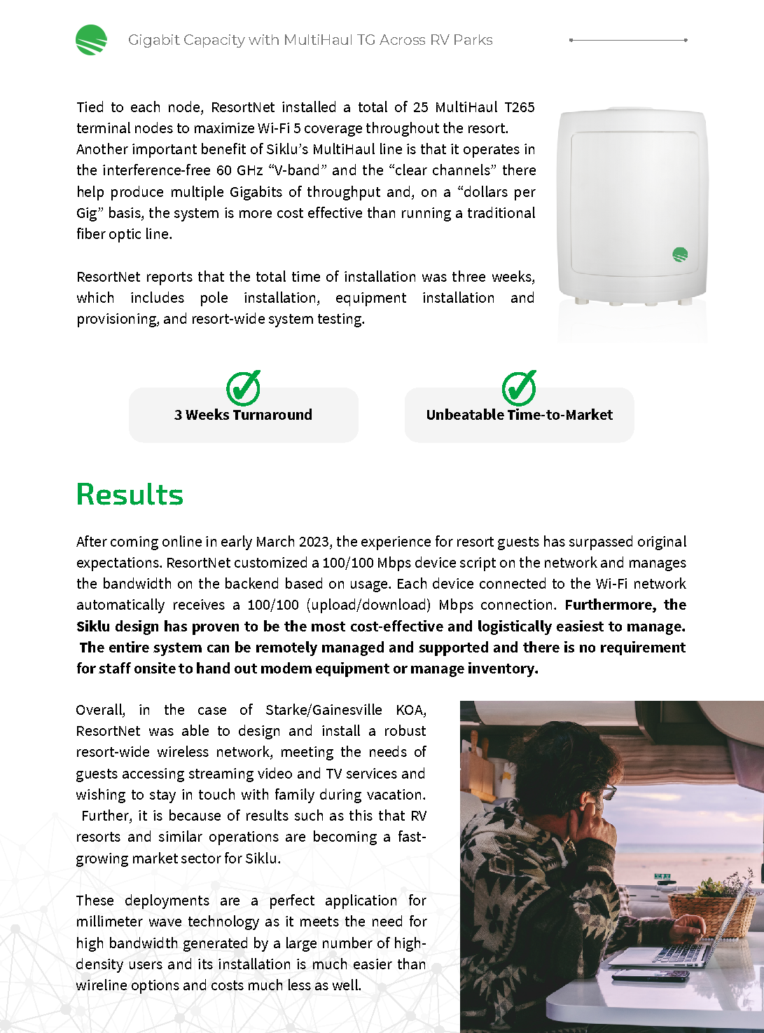 Providing Gigabits of Capacity with Siklu MultiHaul